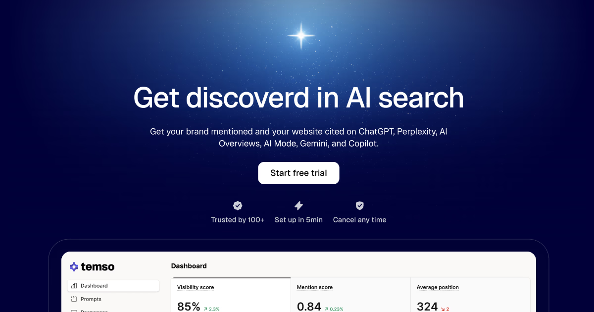 Pricing | Temso AI